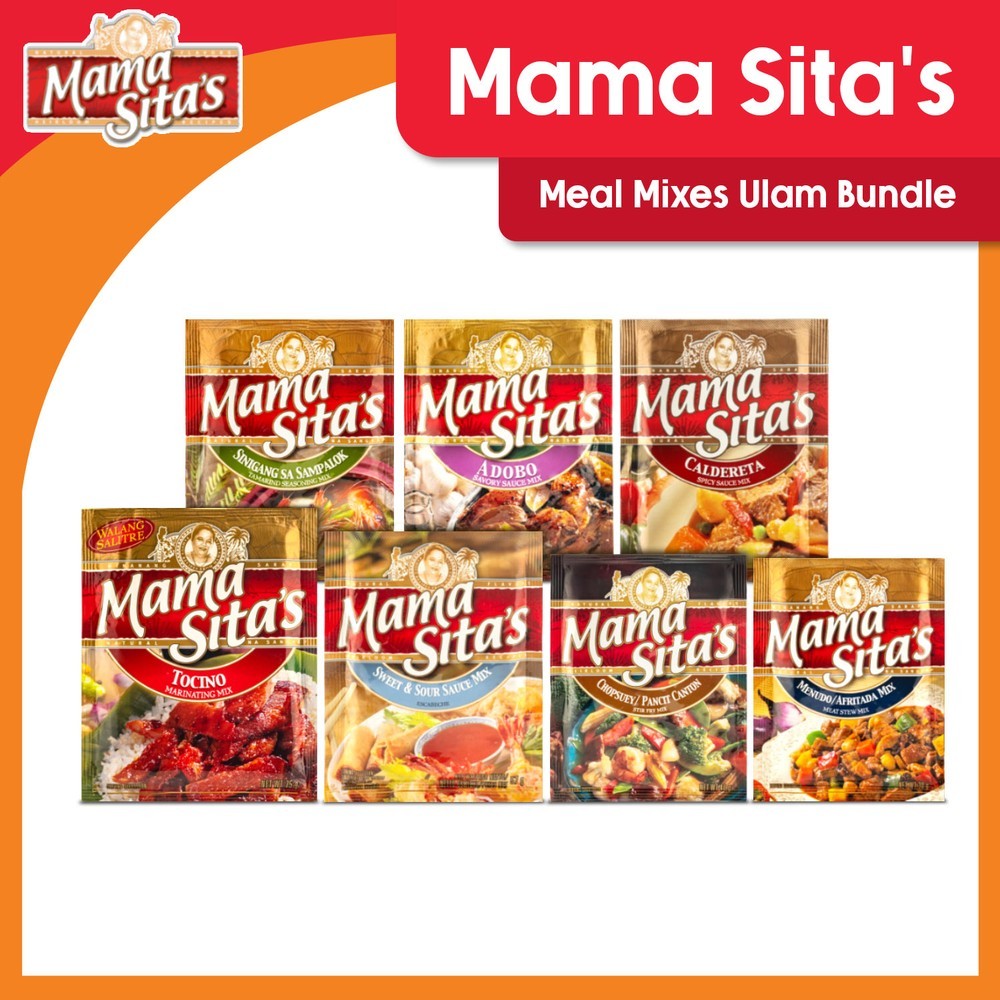Mama Sita's Bigatin Meal Mixes Ulam Bundles | Shopee Philippines