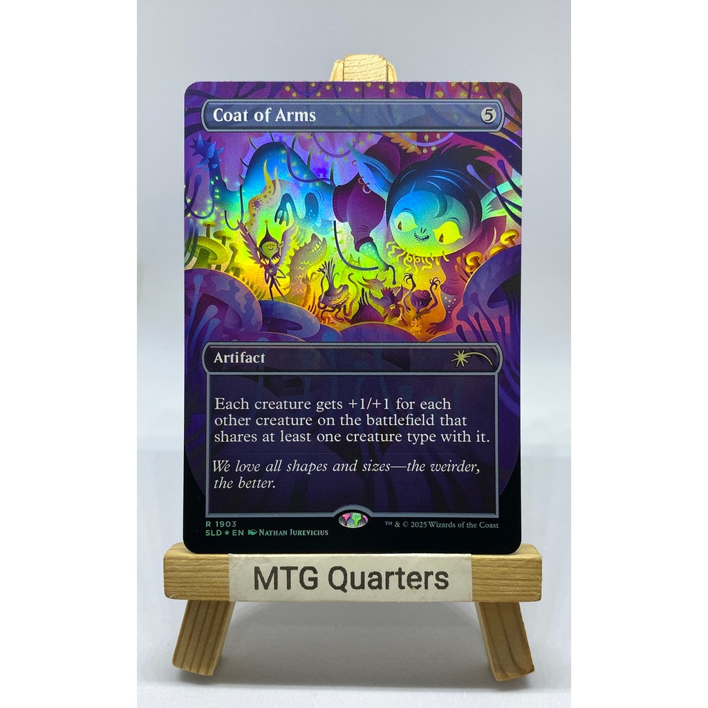 Pr0xy Card - Coat of Arms #1903 (Borderless Foil) | Secret Lair Drop ...