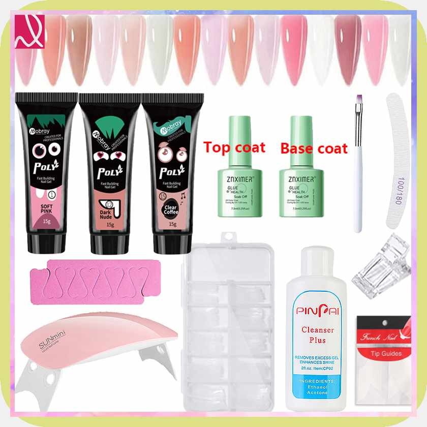 Nailite]GY$Cq[Poly&B`Nail;e`Gel;QP`13pcs/Set;re{With
