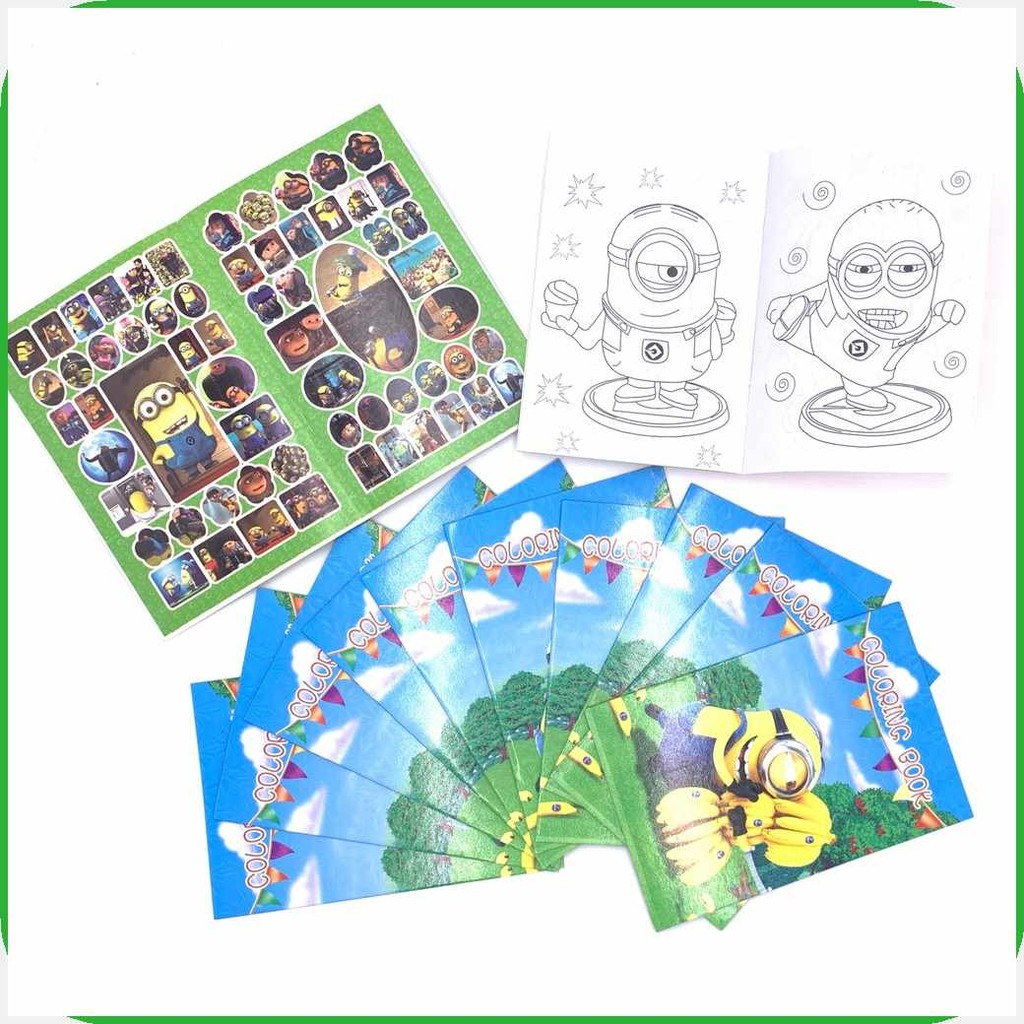 12books`Cp%minions*Zcoloring'JZ{book