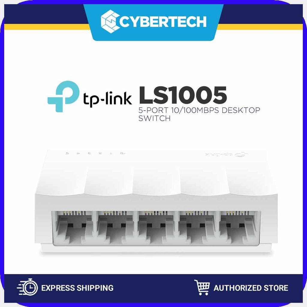 Cybertech/f&TP-Link*LD{LS1005,gR!5-Port[Ic!10/100Mbps[sS!Desktop[MJ ...