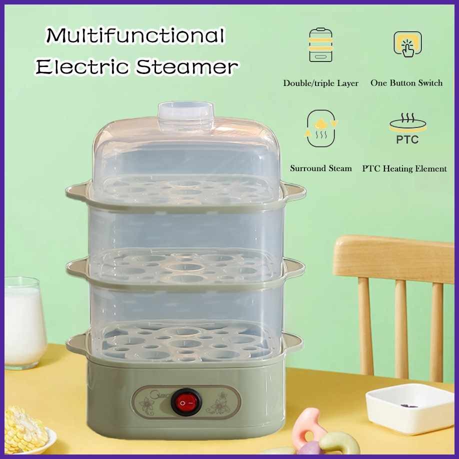Egg!pm%Cooker,jN/Siomai)kX}Steamer>KD}Stainless>hX}Plastic>o}3>R}Layers ...