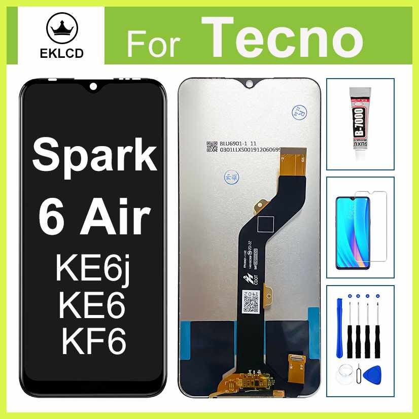 For]f)Tecnoz|Spark=G|6=E|Air=Z|KE6=C|KE6j=F|LCD>Q}Display Touch Screen ...