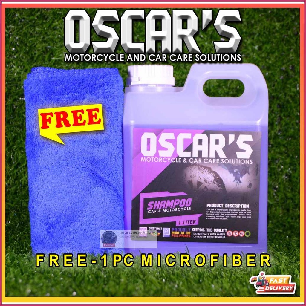 OSCAR'S,cL,SHAMPOO.J`WITH@Bi+MICROFIBER bj+PF+eJ+fq+QU+MOTORCYCLE AND ...