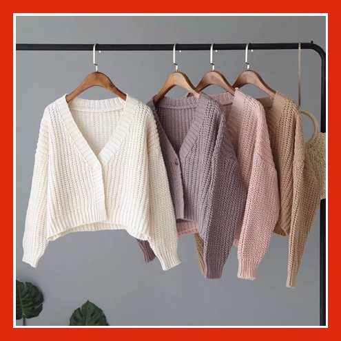 Korean_T~Fashion?Vx~all-match?zs~v?pn~neck?jO~Knit?VB~cardigan?IZ~long ...