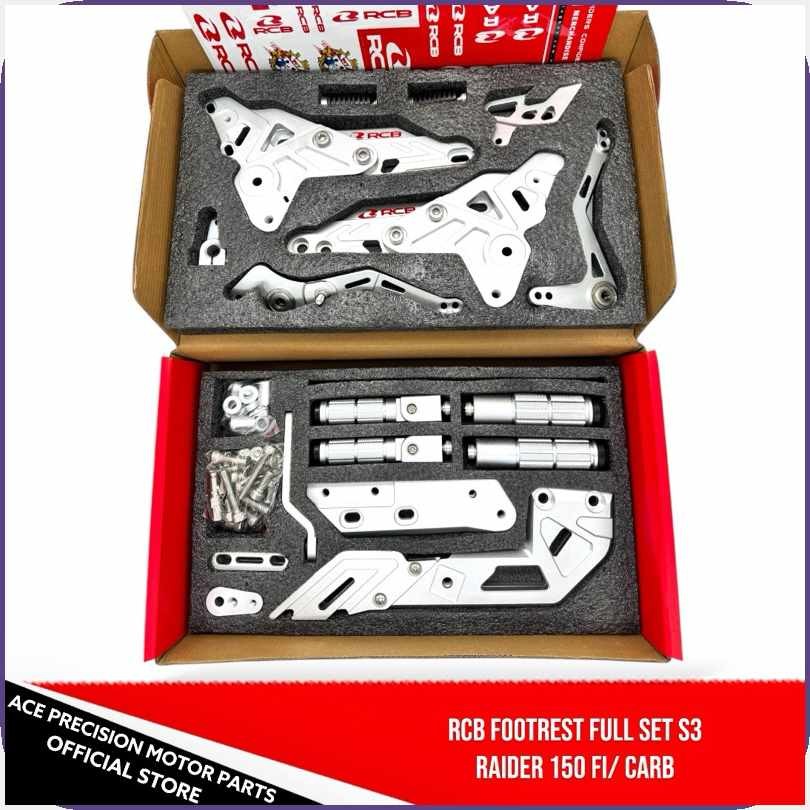 $ED?RCB,Xm^FOOTREST>c)FULL}w)SET}m)S3}R)(SHIFTER)}h)RAIDER}n)150 CARB ...
