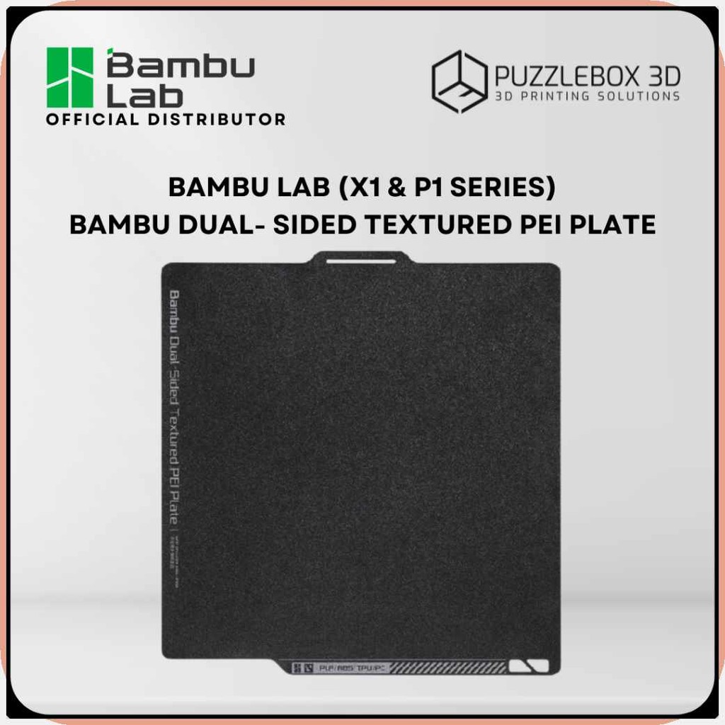 Bambu>v~Lab]bo>X1)S>&)x>P1P:)K>Bambu)G>Dual)pr=Sided(fs=Textured PEI ...
