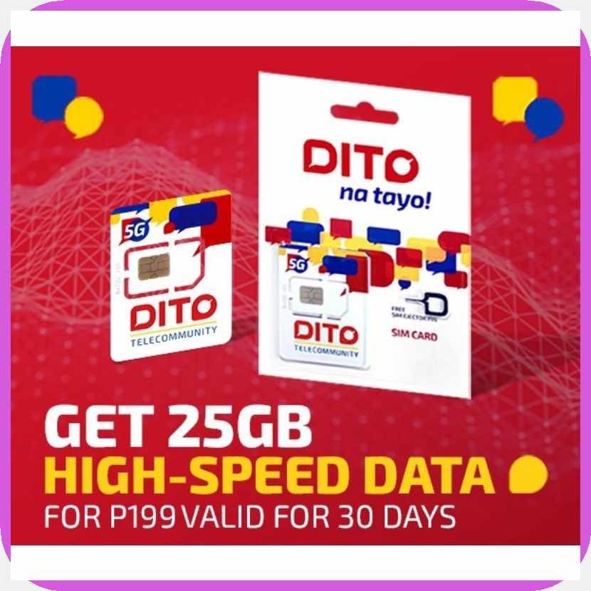 Dito(YJ+Sim=Ai@With:AN%16/25/70_u%GB_z%Data | Shopee Philippines