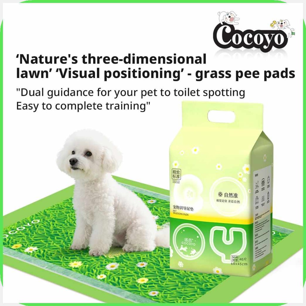 Cocoyo{c|Printed/fX,Pet;w&Pads`b&Grass`C&Pee`an&Pads`cw&Urine`ry&Mat ...
