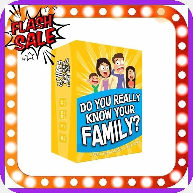 Dobc$You,i,Really-uKnow-yYour-YFamily-dFun-dFamily-FGame Filled with ...