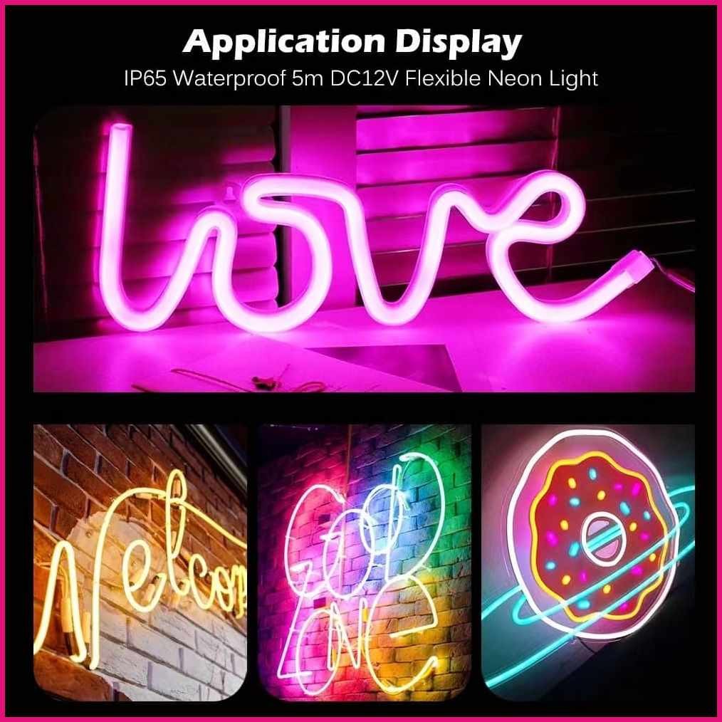 Neon%u}Lights]Bi;Wall@MX+Sign!n,H,q+FreePlug!R,5M!Q,Flex LED Strip ...