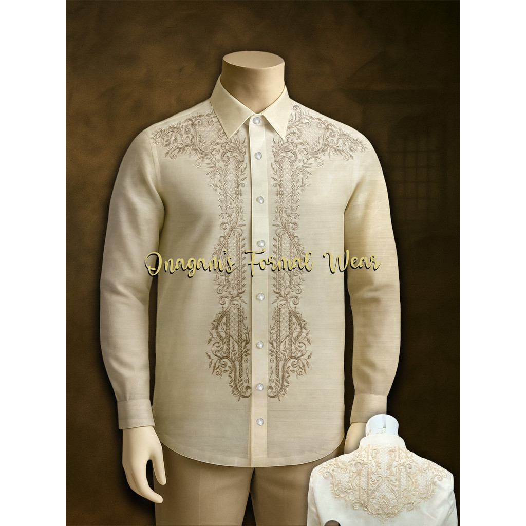Modern Classic Barong Tagalog for Men Traditional Filipino Formal Wear ...