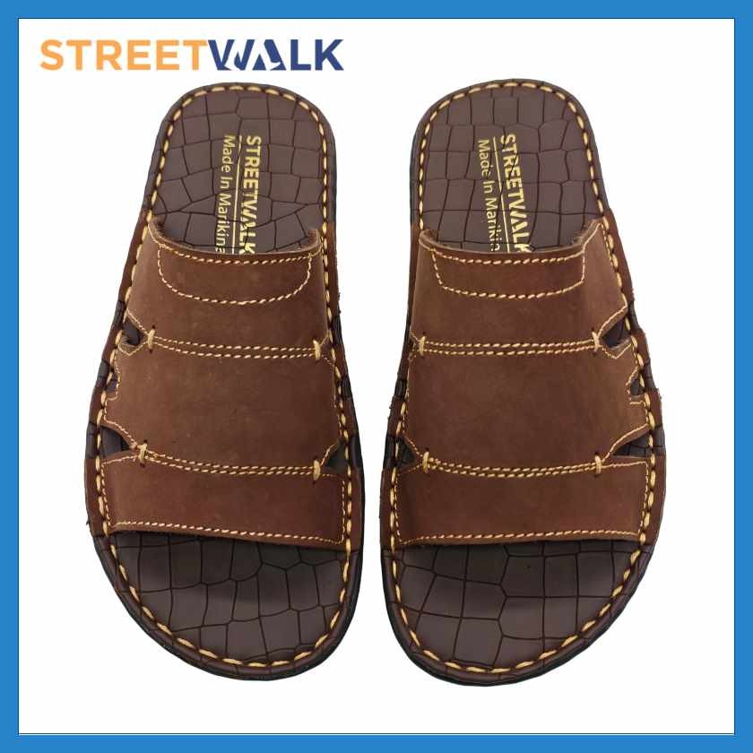 Streetwalk[Qf!Footwear]VN&Slip+JW@IP@on+pV@Leather+Vn@Sandals+g@for+D ...