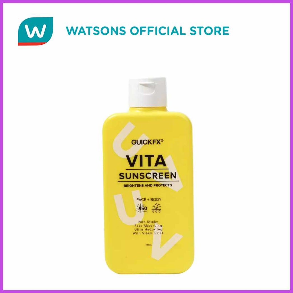 QUICKFX_j)Vita?Ia{Sunscreen!On[200ml | Shopee Philippines
