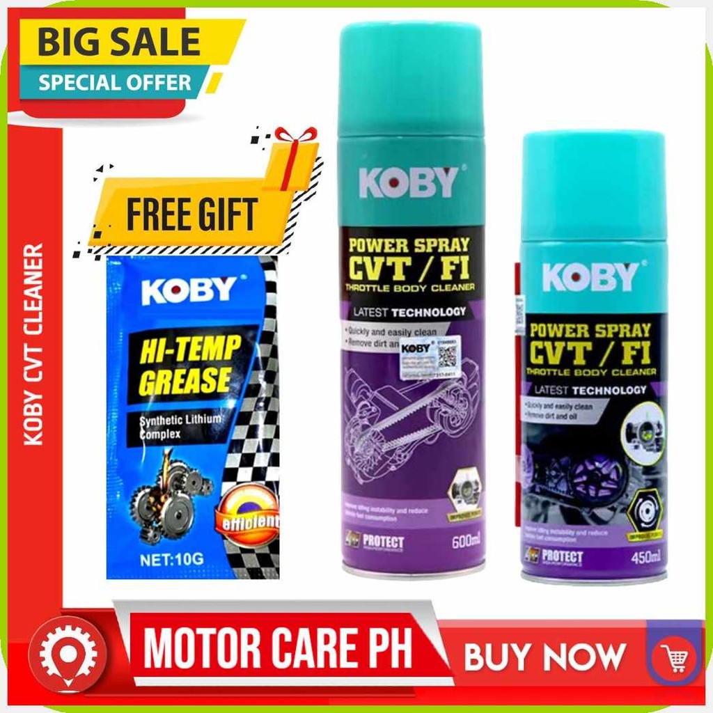 KOBY^z)CVT{Kr%Cleaner?Cr*Spray~DP*Degreaser~PB*450ml/600ml~Zi*FREE~AA ...