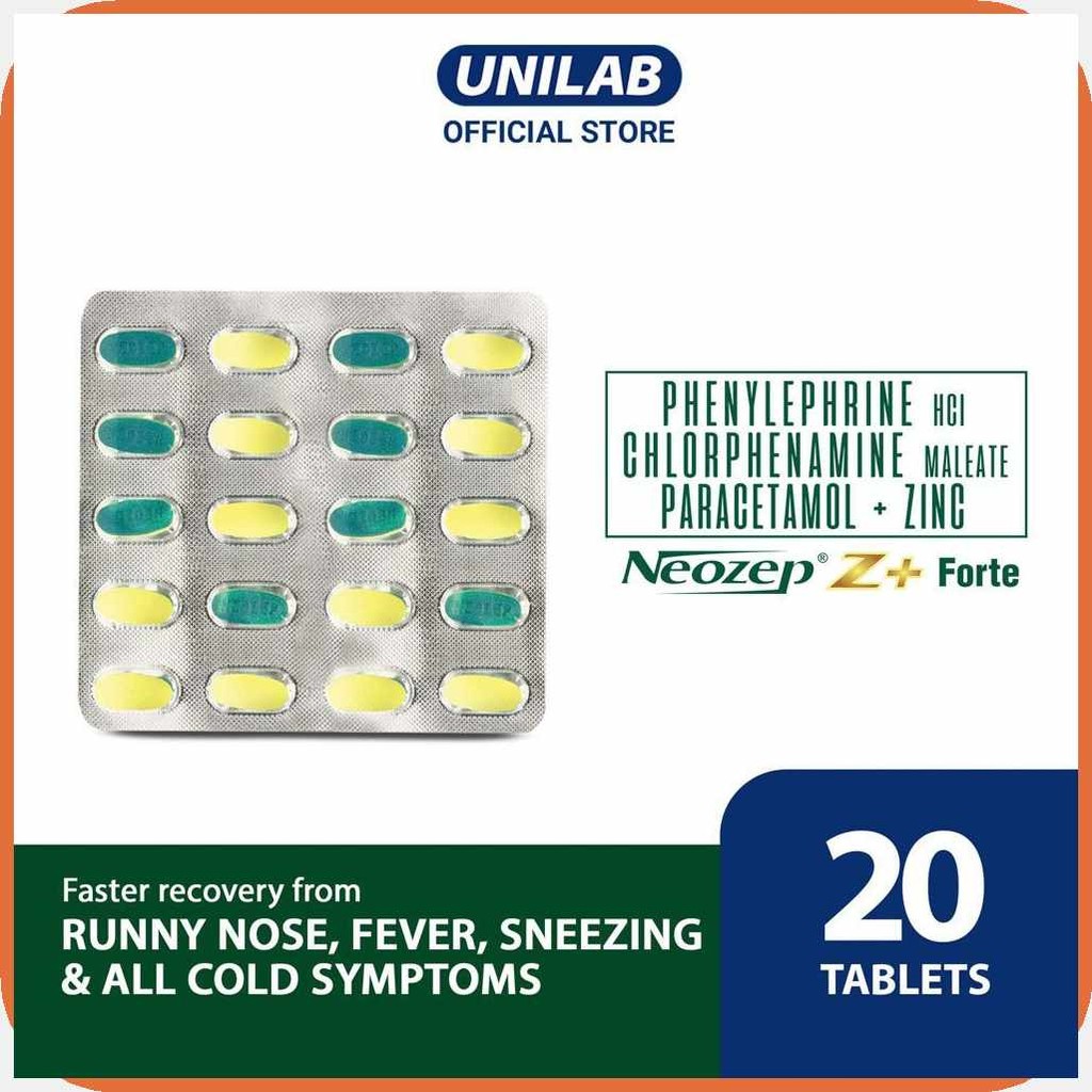 UnilabvV;Neozep|d=Mg]Z+(p=20(E=Tablets-(Z=Faster(x=recovery)GT>from ...