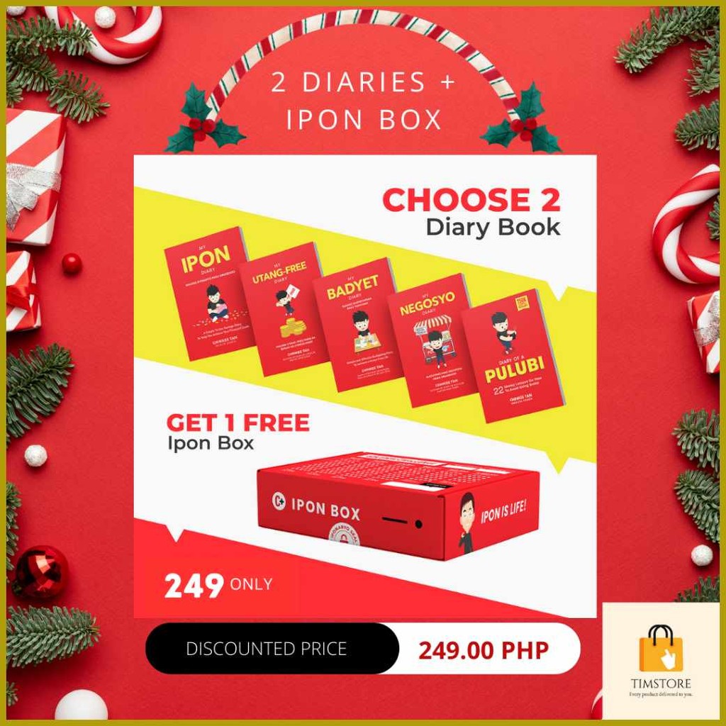 Chinkee_e@Tan-eq_Diary?H*Books~c*with~b*Ipon~y*Box | Shopee Philippines