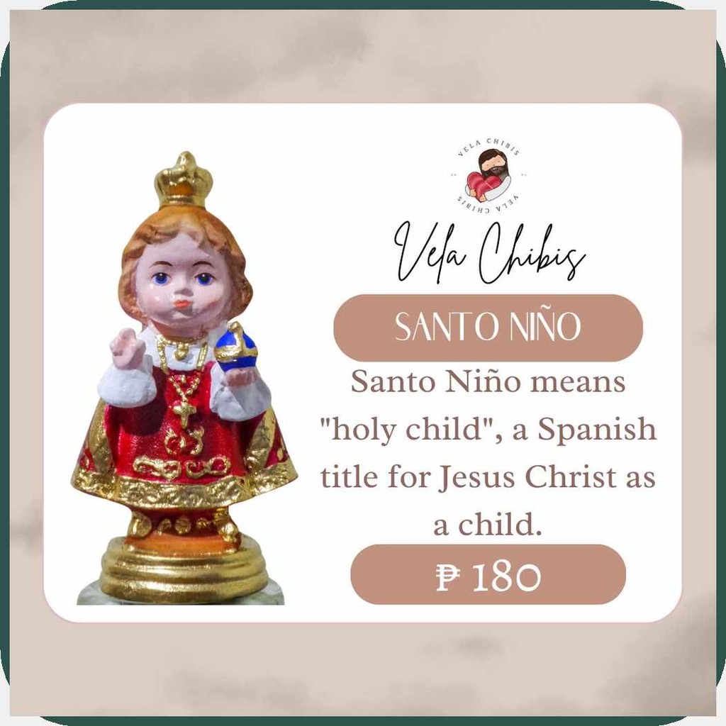 Santo}l~Nio_It^Chibi}uf>Image)aU>/)ou>Chibi)Hh>Saint | Shopee Philippines