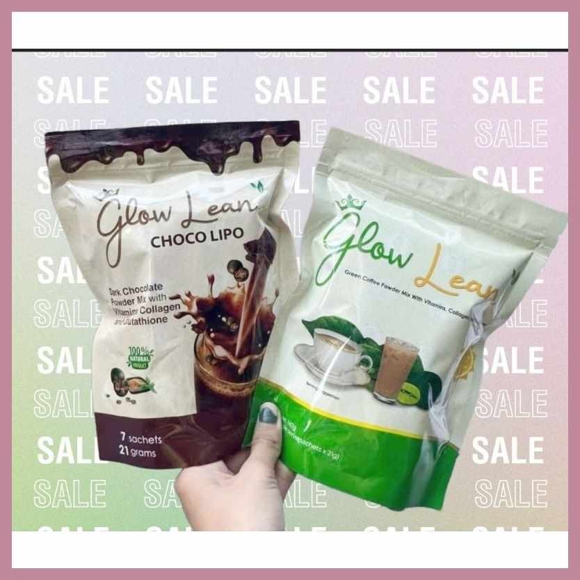 Glow:i]Lean!FU'Coffee{Y'-{S'Choco{g'Lipo{p'-{b'Red{xd&Tea (Whitening+Slimming) | Shopee Philippines