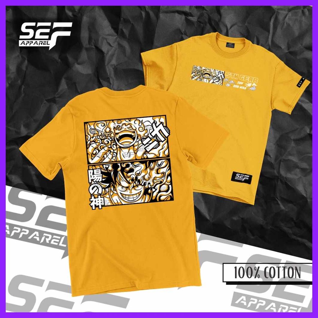 SEF*lZ%Apparel'xu?Sun/M$God^c$Nika^k$Yellow^t$T^h$shirt^m$Luffy Anime T ...