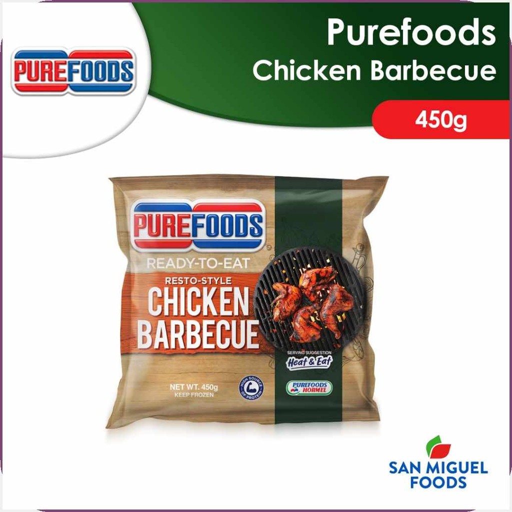 Purefoods~M/Chicken(L&ER`Barbecue;nf`450G | Shopee Philippines