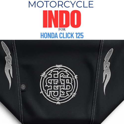 HONDA CLICK 125 MOTORCYCLE INDO Premium Motorcycle Seat Cover | Shopee ...