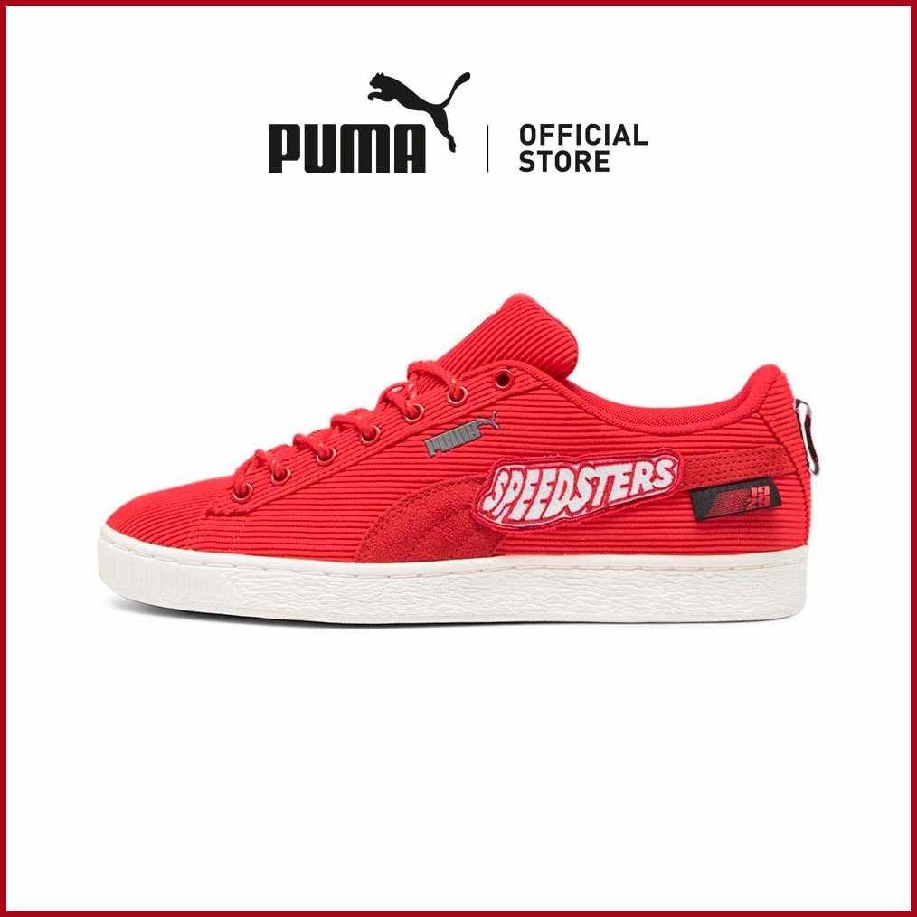 PUMA-h&Unisex}O>Scuderia>jd}Ferrari>IT}Clyde>ZF}Sneakers>XX}(Red ...