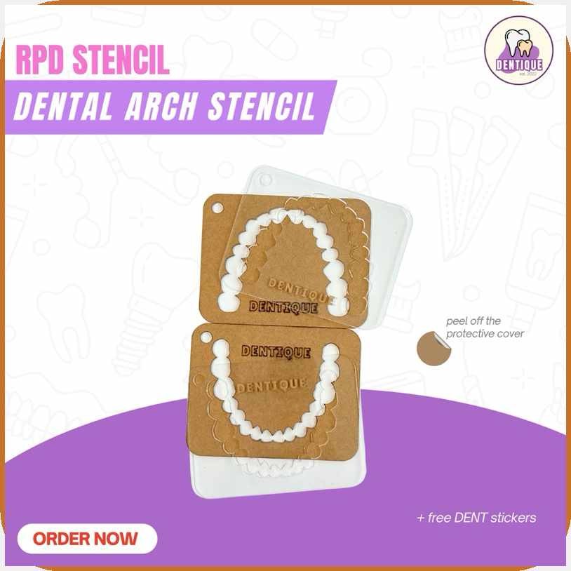 ACRYLIC=B(DENTAL~Il-ARCH'Y{STENCIL