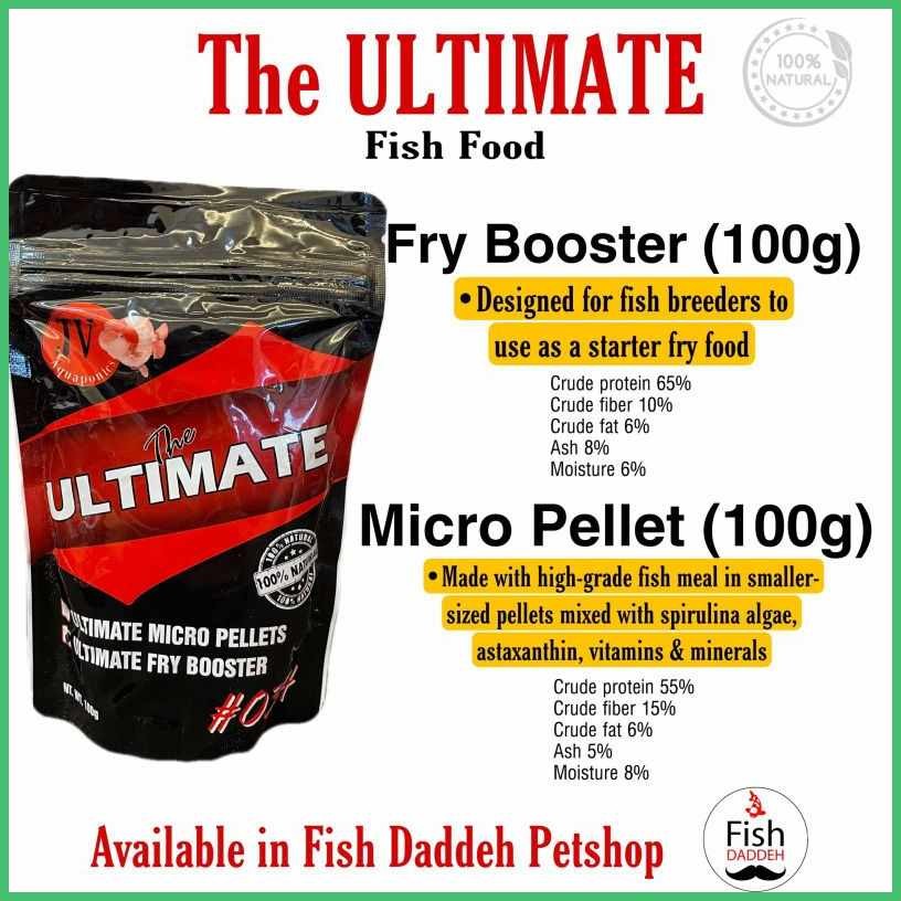 Ultimate.d{Fry[a/Advance>Iq)Booster}FN)Micro}kC)Pellet}wZ)100g | Shopee ...