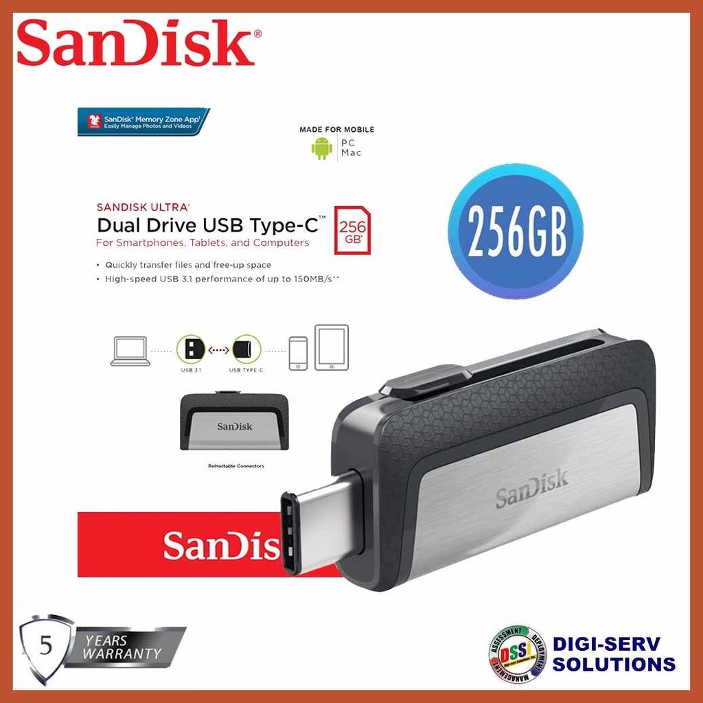 SanDisk}mc)Ultra}Yx)SDDDC2}I)256GB}N)OTG}G)/}V)Dual}b)Drive}g)USB 3.1 ...