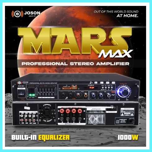 JOSON'N/MARS/MARS[HZ^MAX>d)POWER}L)MIXING}O)AMPLIFIER}X)FM/USB/SD/BT}l ...