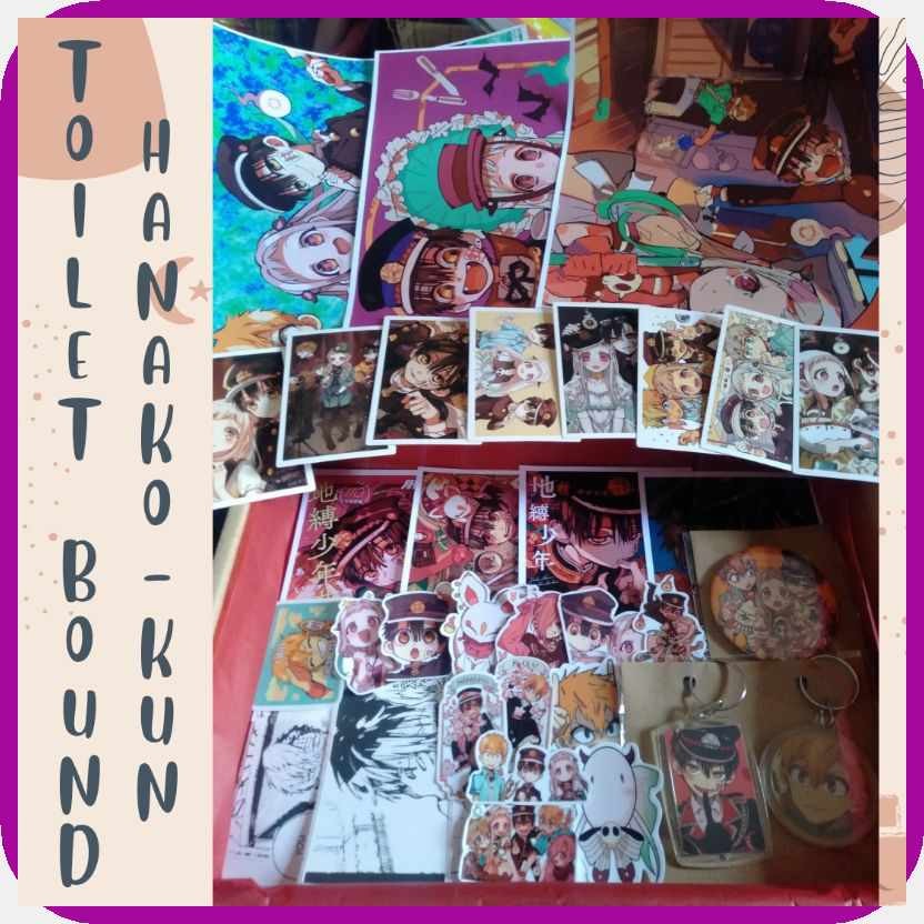 TOILET'Cl)BOUND$Y^HANAKO-KUN/l^merch/I^box/b^kit/T^gift/Q^set/w^anime ...