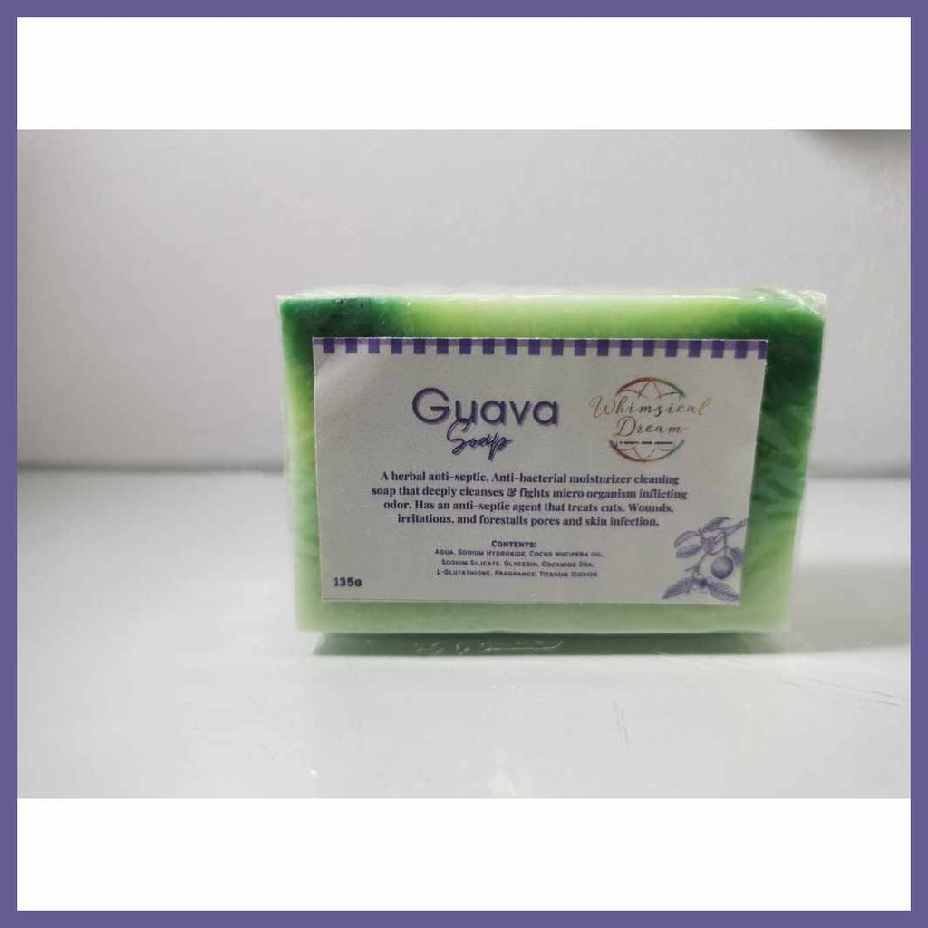 Guava;F&Soap}e,135g&FA`by;oP`Whimsical;Oy`Dreams | Shopee Philippines