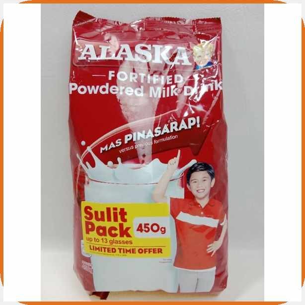 Alaska>Cc>Fortified@o#Powdered}xr>Milk)rV>Drink)GR>450g | Shopee ...