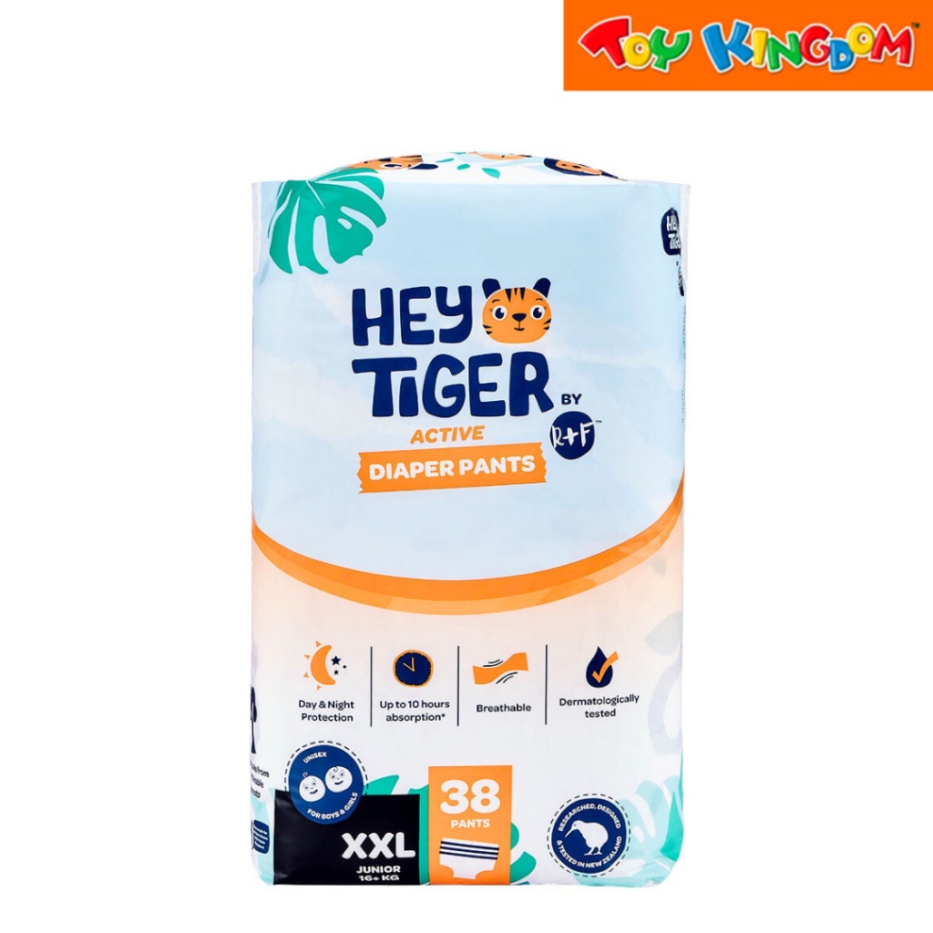 Hey Tiger Diaper Pants Jumbo Pack XXL 38 Pads | Shopee Philippines