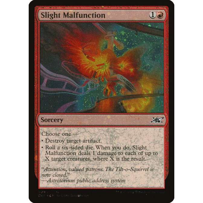 Slight Malfunction UNF MTG Magic the Gathering | Shopee Philippines