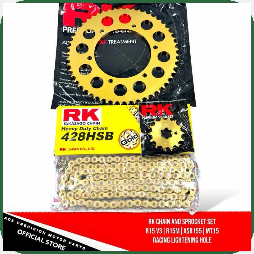 *z]RK=X+CHAIN;cA%&_xk%SPROCKET_xD%SET_Ra%R15_sF%V3/_jt%MT15/ XSR155 #428 LIGHTENING HOLE GOLD ...