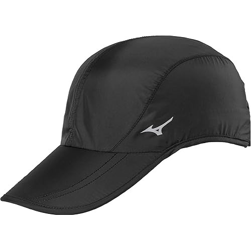 Mizuno Running Cap with Retroreflective for Night Use J2MW8501 Black M ...