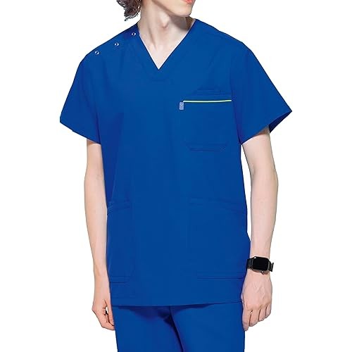 Mizuno Medical Scrubs Dual-Use Etiquette Design 17 Colors SS-5L Nursing ...