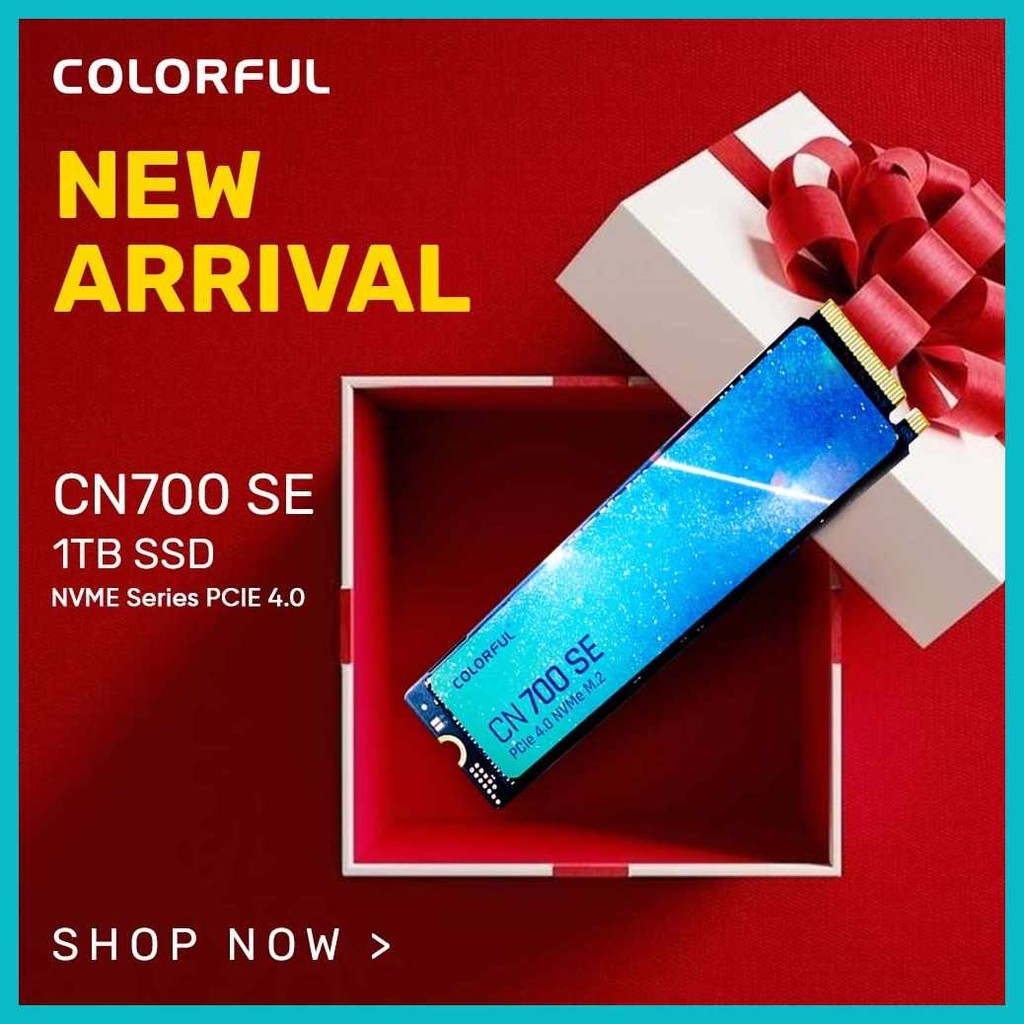 Colorful(x|CN700 Y}|>A}CN700>Y}1TB>Lk}SE>KR}NVME Series PCIE 4.0 M.2 2280 SSD | Shopee Philippines