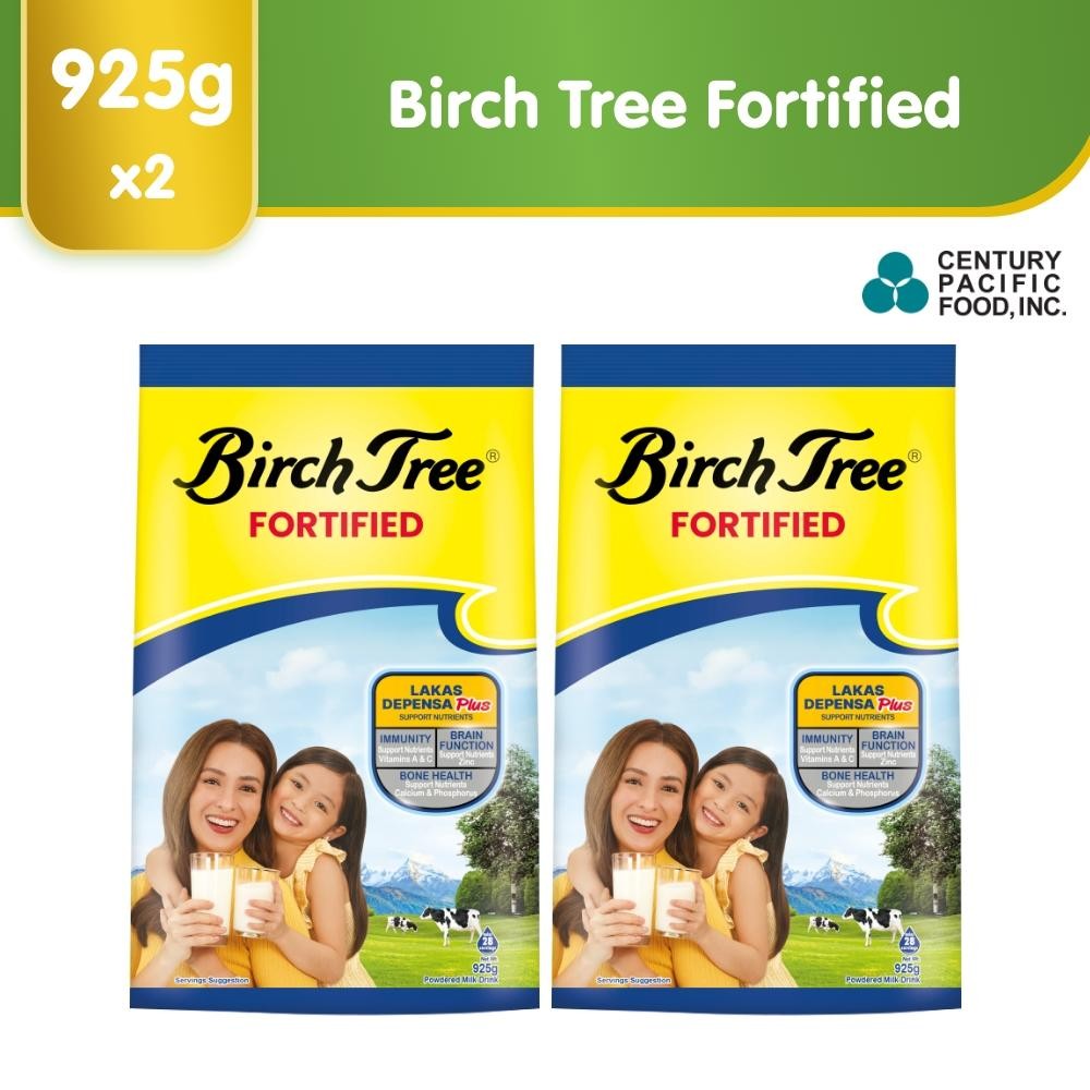 Birch Tree Fortified Powdered Milk 925g Pack of 2 -Supports Immunity ...