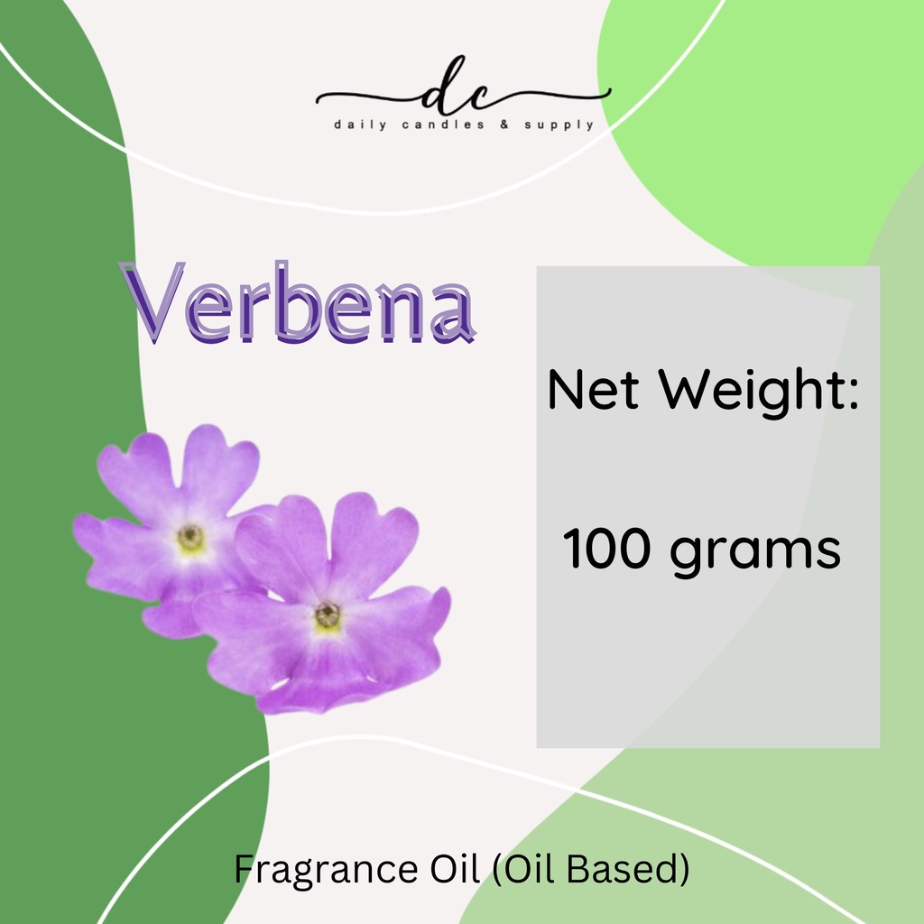 Daily Candles | 100 grams VERBENA FRAGRANCE OIL for Candle and Soap ...