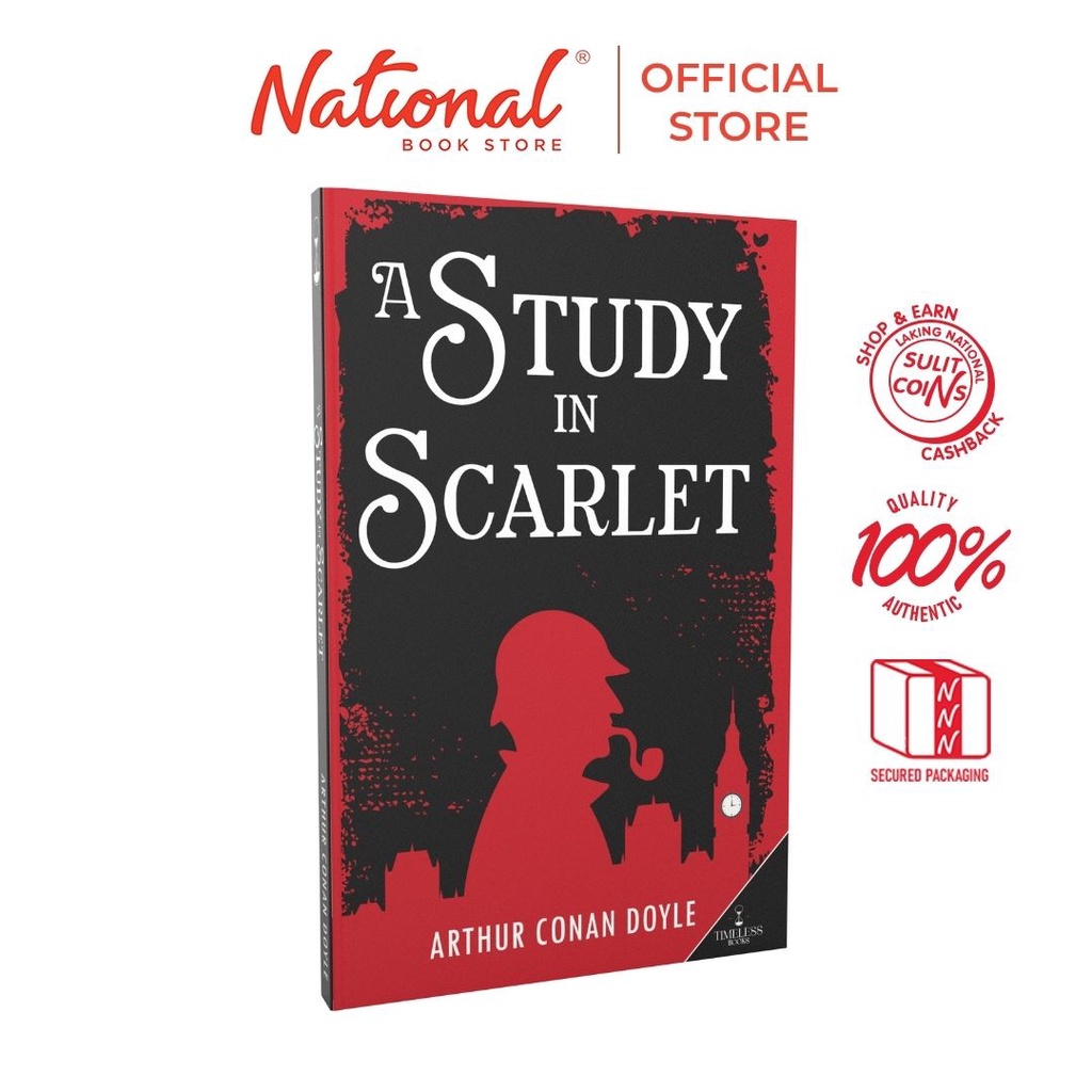 Timeless Classics: A Study in Scarlet by Arthur Conan Doyle - Trade ...