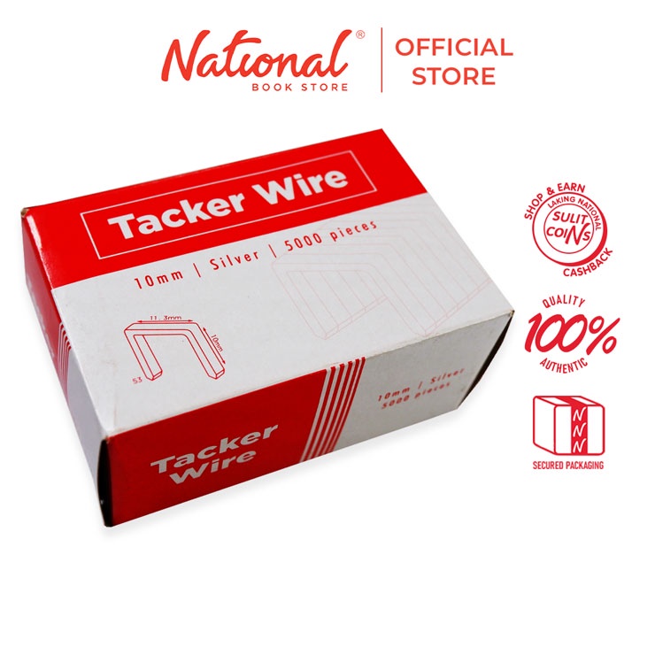 Best Buy Tacker Wire 5000s 10mm 5310-2, Silver - Staples | Shopee ...