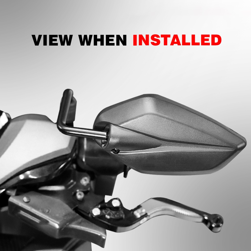 MIO GEAR MOTORCYCLE SIDE MIRROR TR1 CURVE SIDE MIRROR 1 PAIR | Shopee ...