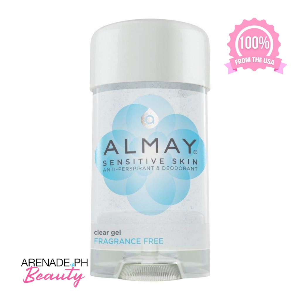 Almay Sensitive Skin Antiperspirant & Deodorant, Clear Gel, 2.25 oz ...