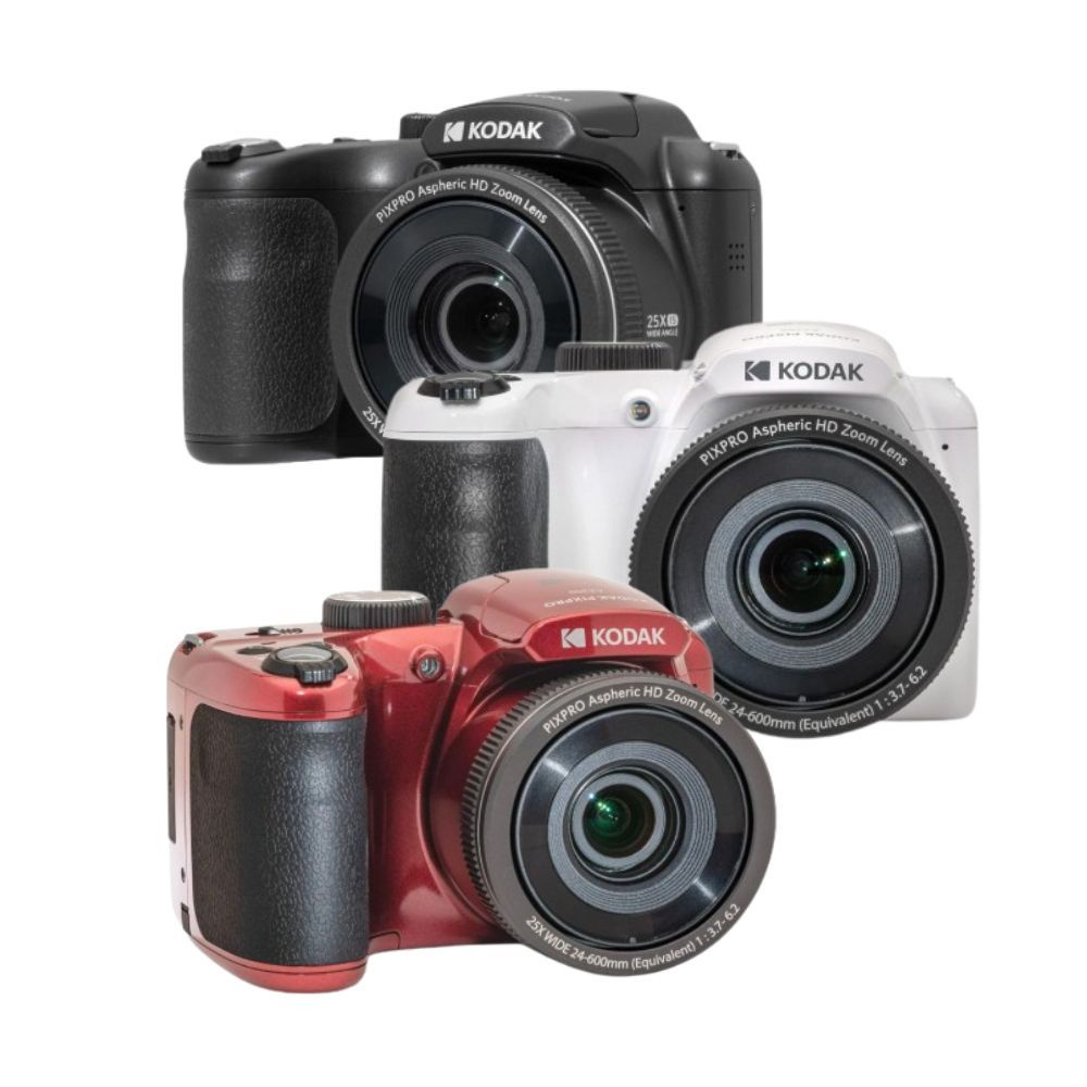 KODAK PIXPRO AZ255 16MP 25x Zoom 1080p FHD Compact Digital Camera with ...