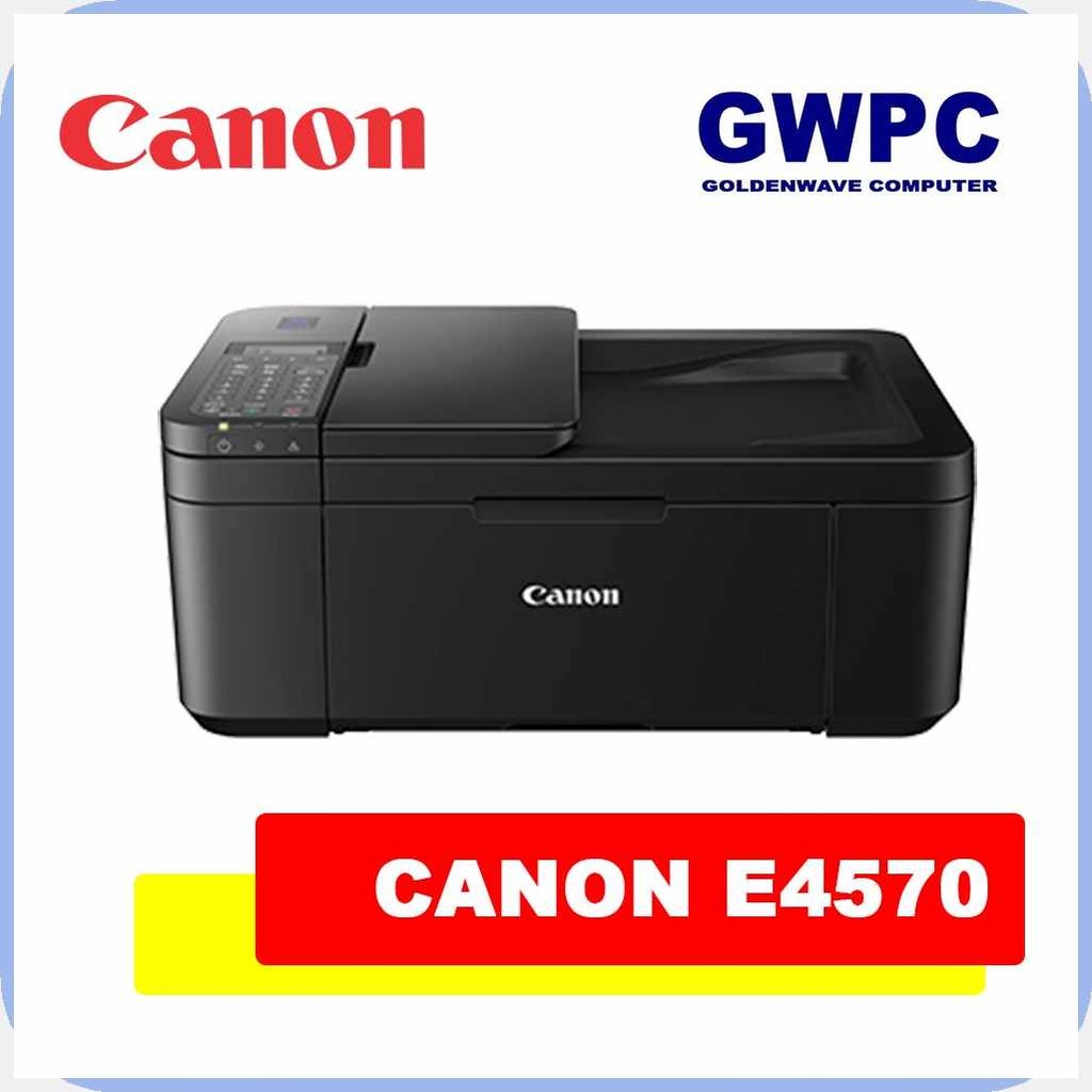 Canon)W}PIXMA}P)E4570}k)Compact}a)Wireless}R)All-In-One}z)with}o)Fax ...