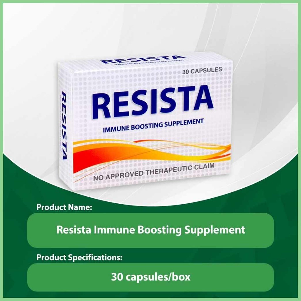 RESISTA~GW&Herbal,Ia)Capsule/fJ%(30_wz%Caps) | Shopee Philippines