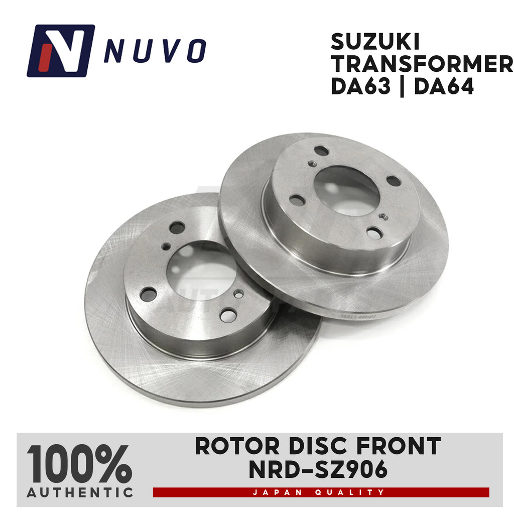 NUVO ROTOR DISC SUZUKI TRANSFORMER DA63 / DA64 FRONT NRD-SZ906 ( 1 PC ...